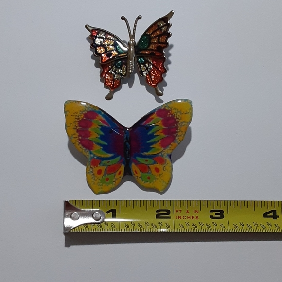 Jewelry | Colorful Butterfly Pins | Poshmark
